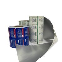 China PE/Al/Eaa 103G 110g Aluminum Foil Film in Roll for Packing Alcohol Pad Waterproof for sale
