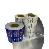 China PE/Al/Eaa 103G 110g Aluminum Foil Film in Roll for Packing Alcohol Pad Waterproof for sale