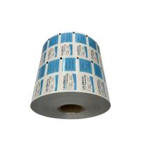China Flexography Printed Aluminum Foil Paper for Iodine Wipes in Bulk for sale