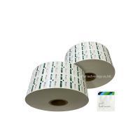 China Soft Durable PE Coated White Wrapping Paper For Sugar Salt Pepper Coffee Packagin for sale