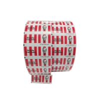 China Waterproof 75% Alcohol Disinfection Wet Wipe Packing Film Composite Aluminum Foil Paper Roll for sale