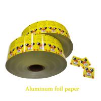 China Paper Paperboard Composite Aluminum Foil Paper Roll for 75% Alcohol Wet Wipe Packing for sale