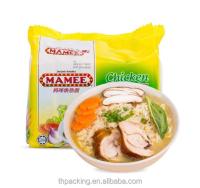 China Instant Noodles Plastic Packing Bags Disposable BOPP/VMCPP PET/PE Material Structure for sale