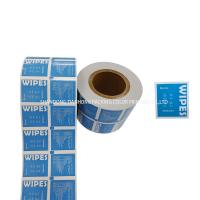 China Flexographic Printing Nucrel Film Aluminum Foil Paper for Wet Wipes Width 30-1100mm for sale