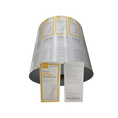 China Wet Aluminum Film Roll for Flexography Printing 0-9 Color Aluminum Foil Paper by Roll for sale