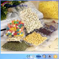 China Disposable Embossed Vacuum Bag For Food / Seafood / Frozen Food Storage for sale