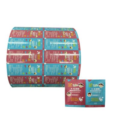 China 0-9 Printing Color Composite Paper Aluminum Foil Film for Nail Wipe Packaging Sample for sale