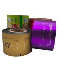 China Customer'S Logo BOPP Food Grade Plastic Films Roll For Laminating Pouches for sale