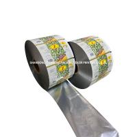 China 40-150 Micron Thickness Customized Logo Laminated CPP OPP Aluminum Foil Food Packaging Roll Films for sale