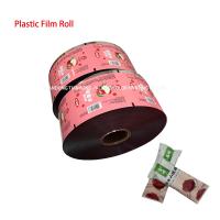 China Food Packing Custom Printed Metallic Aluminum Foil Material Snack Plastic Roll Films for sale