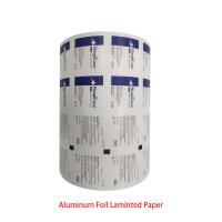 China Customized Printing Aluminum Foil Paper Laminated Film Roll with Sample for sale