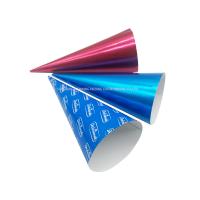 China Wood Pulp Aluminum Foil Paper Roll for Ice Cream Cone and Butter Packaging Width 30-1100mm for sale