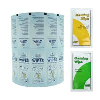 China Flexography Printing Heat Sealing Alcohol Prep Pad Aluminum Foil Laminated Paper Film for Glasses Cleaning for sale