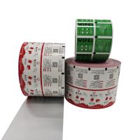 China Printing Color Waterproof Aluminum Packaging Film Roll For Iodine Wipes Package for sale