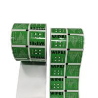 China Printing Color Waterproof Aluminum Packaging Film Roll For Iodine Wipes Package for sale