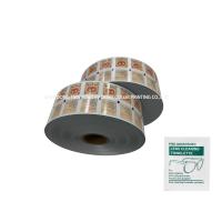 China Flexography Printing Logo Custom Automatic Packaging Film Roll Laminated Aluminum Foil Roll for sale