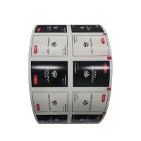 China Waterproof 103G Four Layers Laminated Aluminum Foil Film Roll For Bzk Wipes for sale