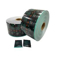 China Waterproof 103G Four Layers Laminated Aluminum Foil Film Roll For Bzk Wipes for sale