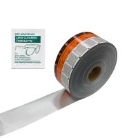 China Mechanical Pulp Anti Leakage Medical Disposable Sachet Packaging Film Material Roll for sale