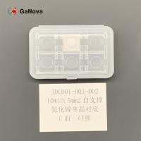China 10*10.5mm2 GaN Single Crystal Substrate Thickness 350 ±25 µm TTV ≤ 10 µm for sale
