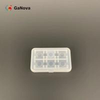 China 10*10.5mm2 C-Face Fe-Doped SI-Type Free-Standing GaN Single Crystal Substrate Macro Defect Density 0cm⁻² TTV ≤ 10 Μm Resistivity 10⁶ Ω·Cm RF Devices Wafer for sale