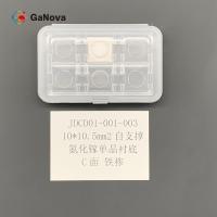 China 10*10.5mm2 C-Face Fe-Doped SI-Type Free-Standing GaN Single Crystal Substrate Macro Defect Density 0cm⁻² TTV ≤ 10 Μm Resistivity 10⁶ Ω·Cm RF Devices Wafer for sale