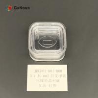 China 5*10mm2 M-Face Un-Doped N-Type Free-Standing GaN Single Crystal Substrate Resistivity < 0.05 Ω·cm Power Device/Laser for sale
