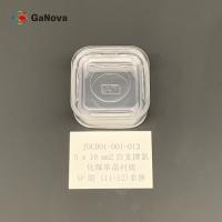 China Power Device 5x10mm2 Un-Doped N-Type Free-Standing GaN Single Crystal Substrate with Resistivity 0.1 Ω·cm and BOW within 10µm for sale