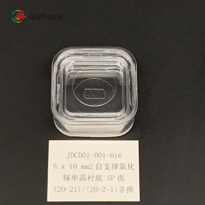 China 350 ±25µm Thickness Un-Doped N-Type Free-Standing GaN Single Crystal Substrate with TTV ≤ 10µm and Resistivity 0.1 Ω·cm for sale