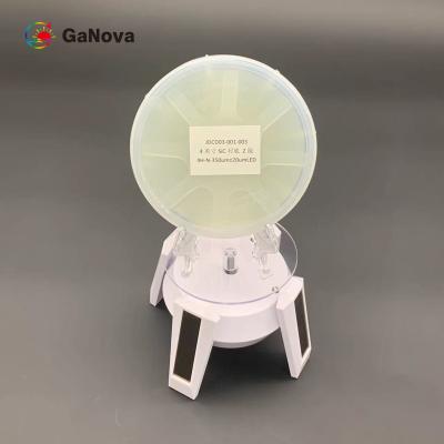 China 4H SiC Epitaxial Wafer P-MOS Grade 150.0 mm +0mm/-0.2mm 47.5 mm ± 1.5 mm for sale