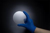 China 625um To 675um 4 Inch Blue LED GaN Epitaxial Wafer On Sapphire SSP Flat Sapphire for sale