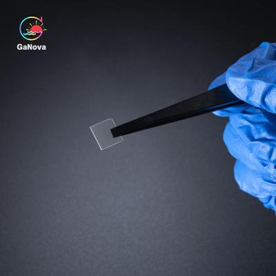 China JDCD04-001-003 10x10mm2 100(Off 6°) Fe Doped Free Standing Ga2O3 Single Crystal Substrate Product Grade Single Polishing for sale