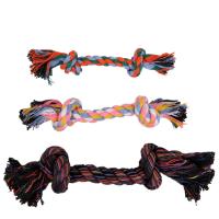 China Bite Resistant 30cm Cotton Dog Rope Toys for sale