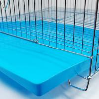China 33x31x44cm Foldable Stainless Steel Bird Cage for sale