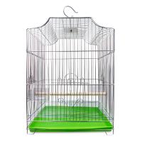 China 33x31x44cm Foldable Stainless Steel Bird Cage for sale