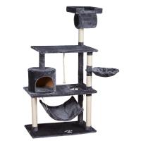 China Dark Grey Detachable Sisal Cat Scratching trees toys for sale