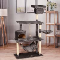 China Dark Grey Detachable Sisal Cat Scratching trees toys for sale