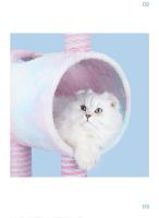 China Cute Unicorn Pink Sisal Cat Scratching Post for sale