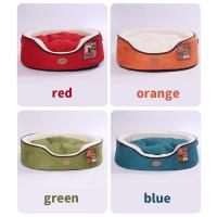 China Plush Suede 50*45*20cm Plush Pet Beds for sale