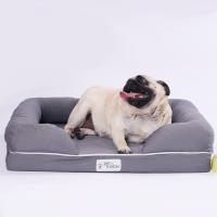 China Polyster Washable 61*47*15cm Memory Foam Dog Sofa Plush Pet beds/pet bed for sale