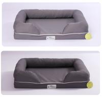 China Polyster Washable 61*47*15cm Memory Foam Dog Sofa Plush Pet beds/pet bed for sale