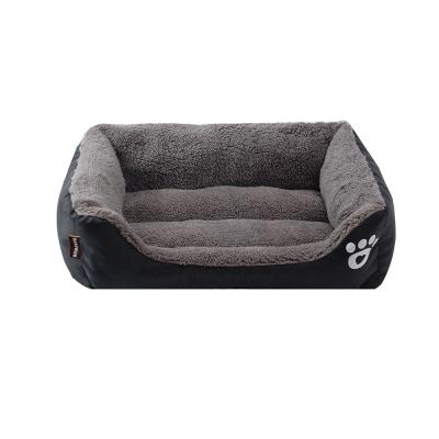 China Multi-Colors Oxford Pet Dog Plush Sofa Bed for sale