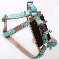 China Polyester Reflective Adjustable Buckle Pet Smart Harness for sale