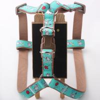 China Polyester Reflective Adjustable Buckle Pet Smart Harness for sale