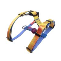 China Nylon H Shaped Soft Breathable Reflective Pet Leash Harness for sale