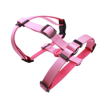 China Nylon H Shaped Soft Breathable Reflective Pet Leash Harness for sale