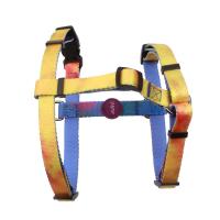 China Nylon H Shaped Soft Breathable Reflective Pet Leash Harness for sale