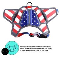 China Padded L Mesh Nylon Reflective Pet Harness for sale