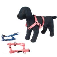 China Pink Polyester Paw Print Pet Smart Harness for sale