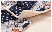 China 35cm Sleeveless Soft Plush Dog Christmas Coat for sale